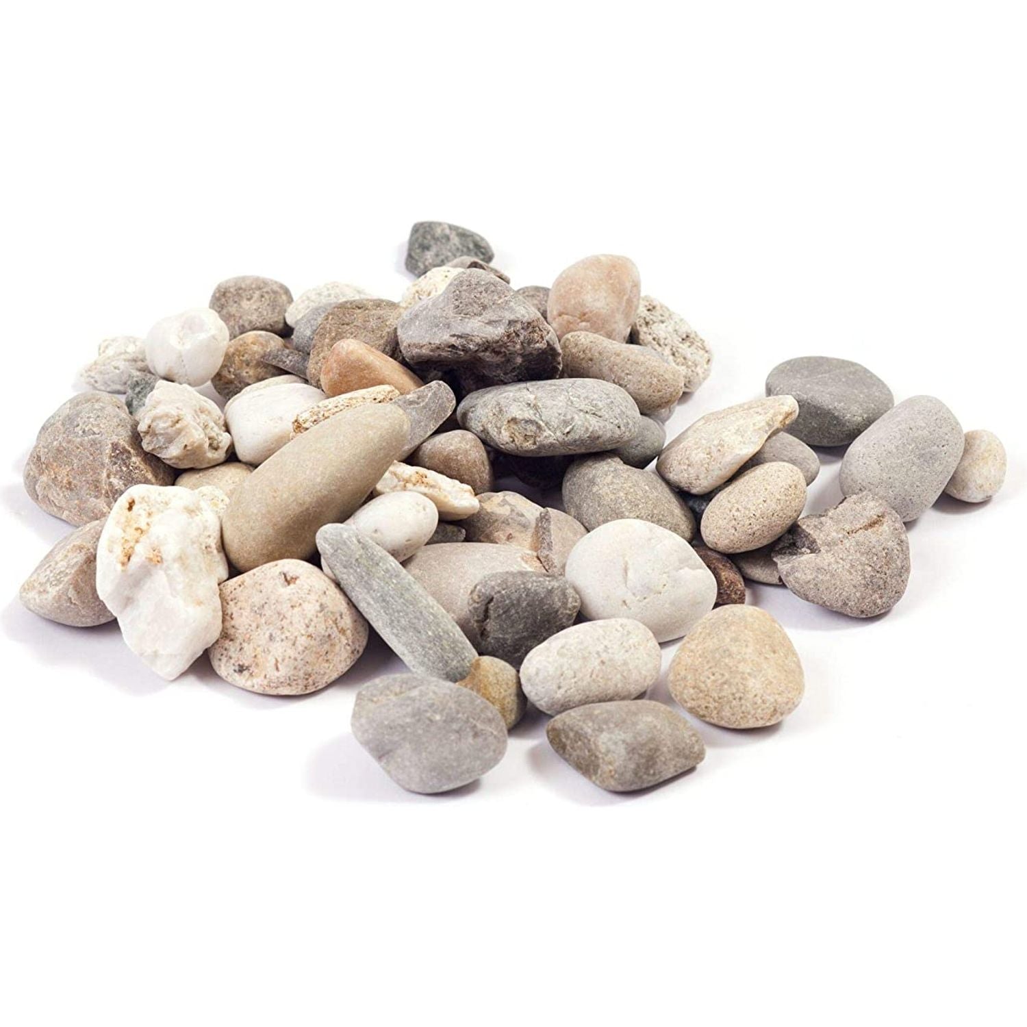 NWN Buntkies 20-40 mm Zierkies Gartenkies Teichkies Waschkies Rheinkie ...