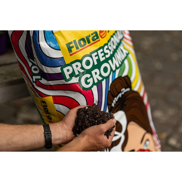 Floragard Growmix 70 Liter Cannabis Erde Topfsubstrat mit Perlite und ...